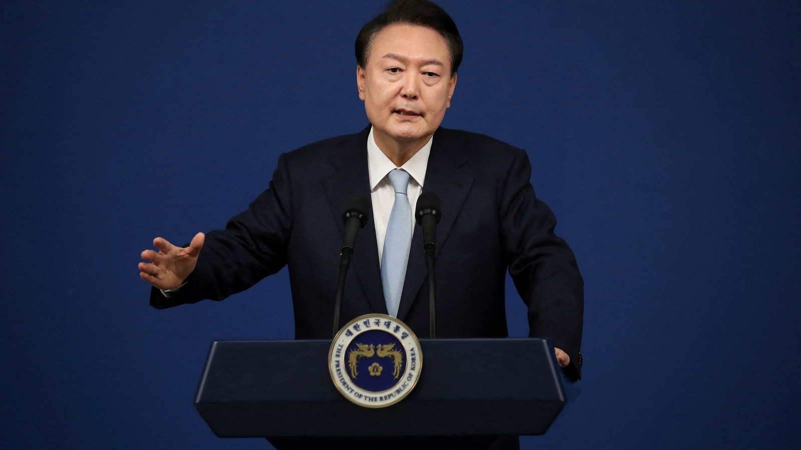 South Korean president Yoon Suk Yeol declares martial law in emergency ...