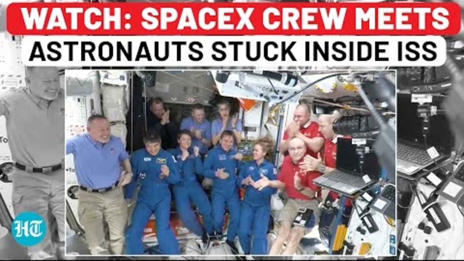 Stranded Astronauts Welcome SpaceX Crew-10 Inside ISS Amid NASA Rescue Mission | Sunita Williams ...