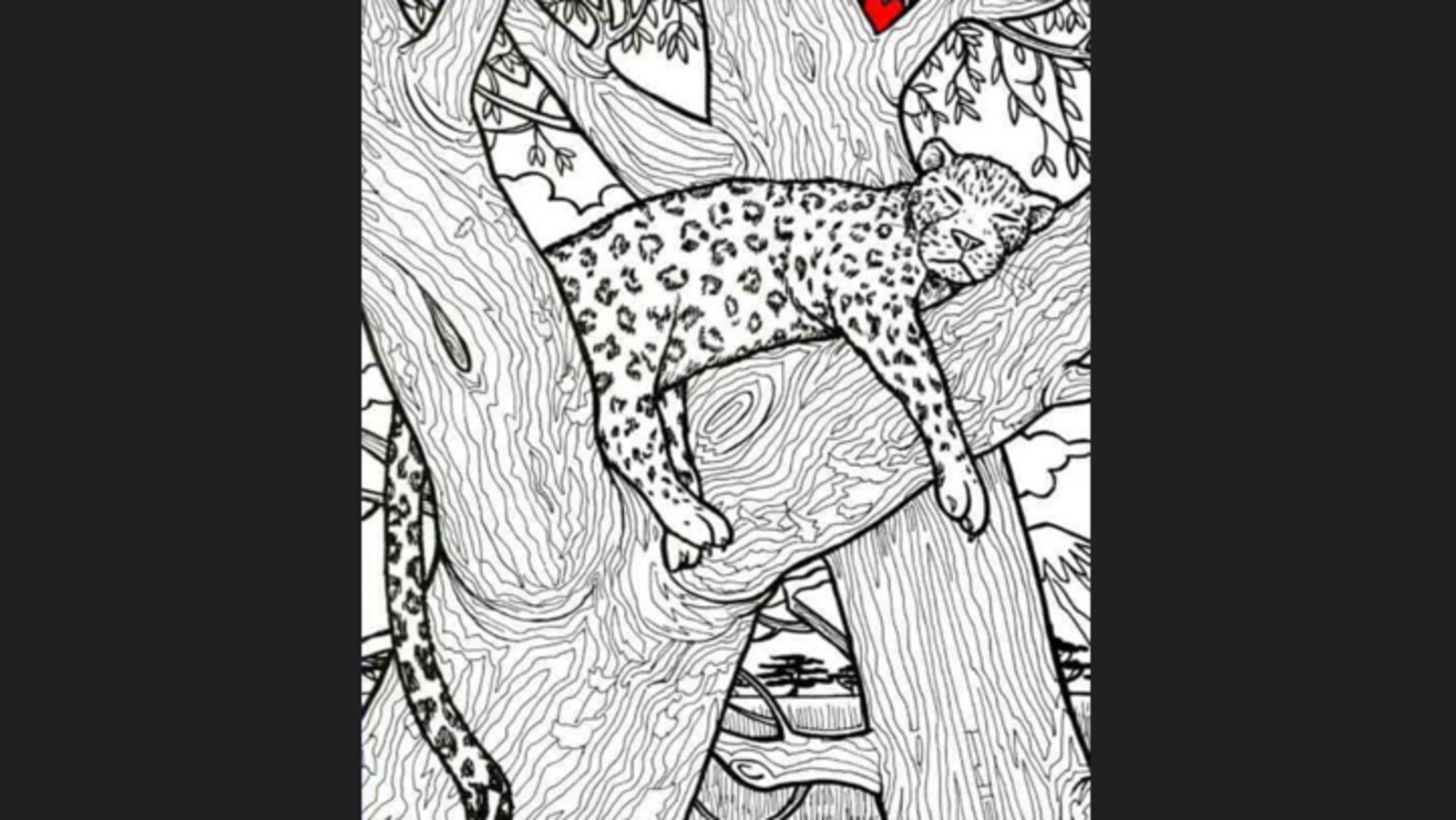 There’s a fish hidden in this optical illusion, only those with sharp ...