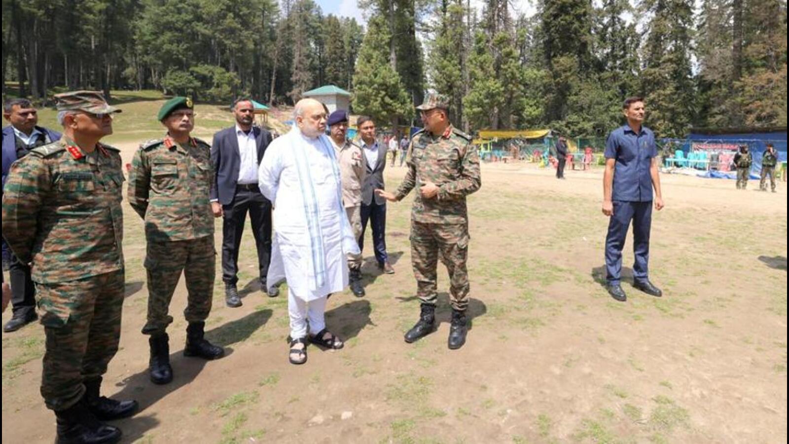 Bharat won’t bend to terror: Amit Shah after visiting Pahalgam attack ...