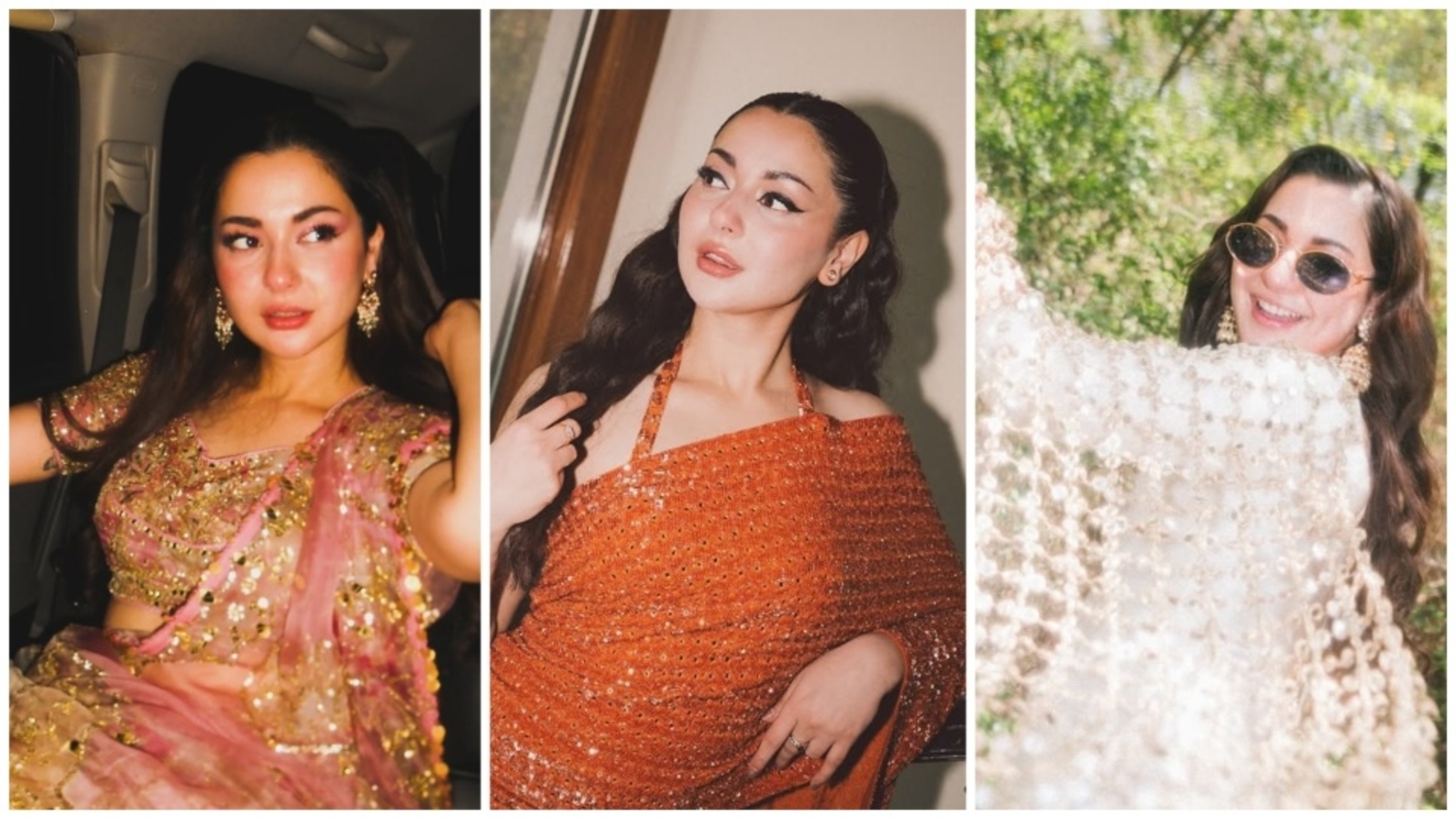 Pakistani actor Hania Aamir wore 3 most stunning and chic ethnic looks ...