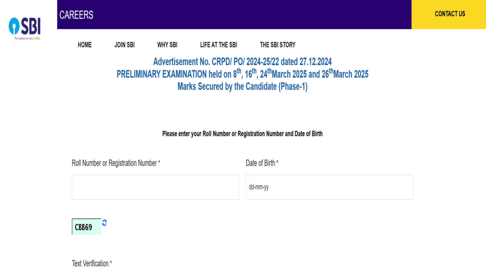 SBI PO Prelims Result 2025 declared at sbi.co.in, direct link to check ...